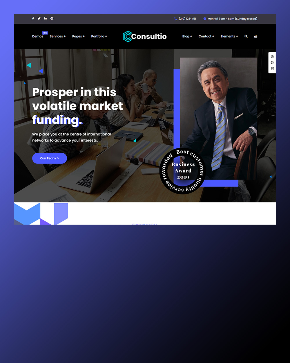 Consultio Taxes | Website Template » Andrew Matsegora